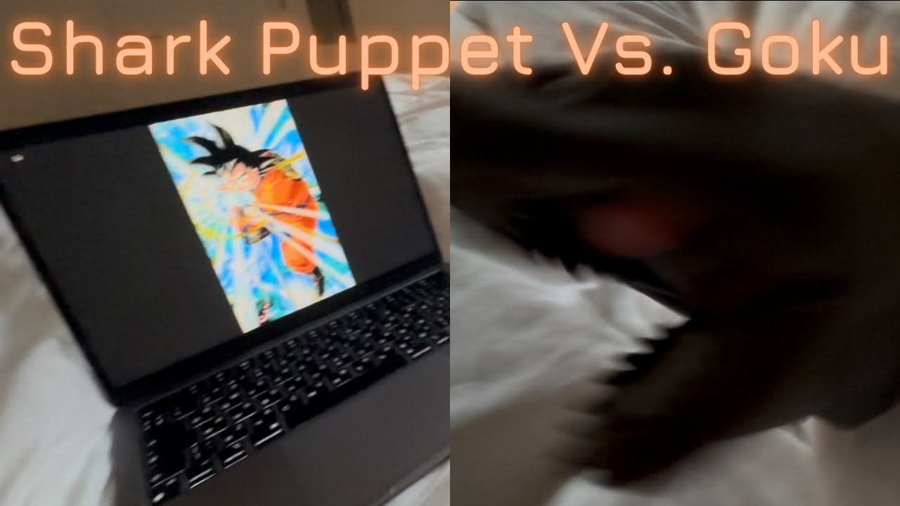 Shark Puppet Vs. Goku - YouTube