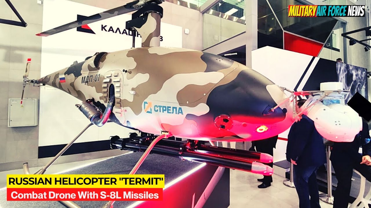 Terrifying!! Russian Termite' Drone Helicopter Armed with Deadly S-8L ...