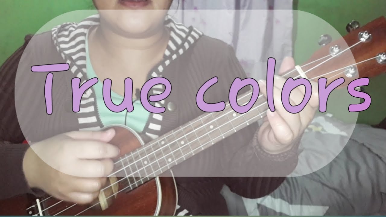True Colors ukulele tutorial - YouTube