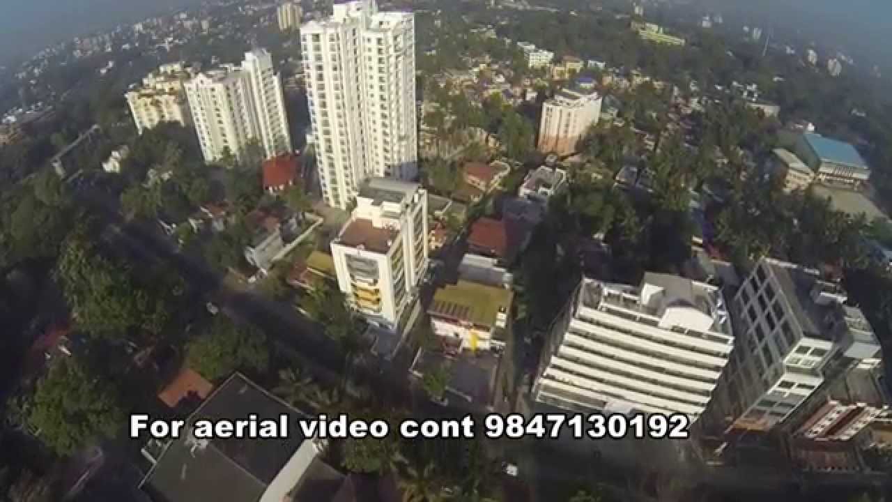 Aerial Helicam video of Trivandrum Club Kerala Trivandrum India - YouTube