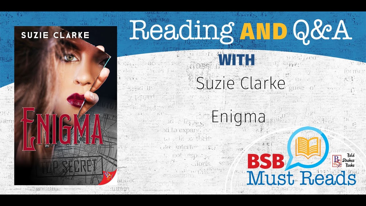 BSB Must Reads: Suzie Clarke, ENIGMA - YouTube