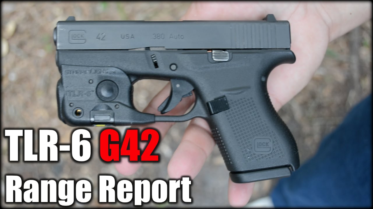 Streamlight TLR-6| Glock 42 Range Report - YouTube