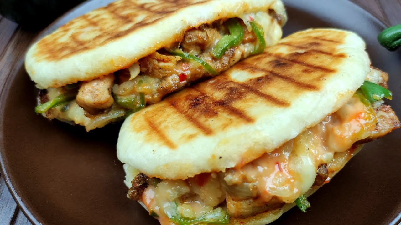Super Delicious Chicken Cheese Panini Sandwich Recipe By Cooking XP ...