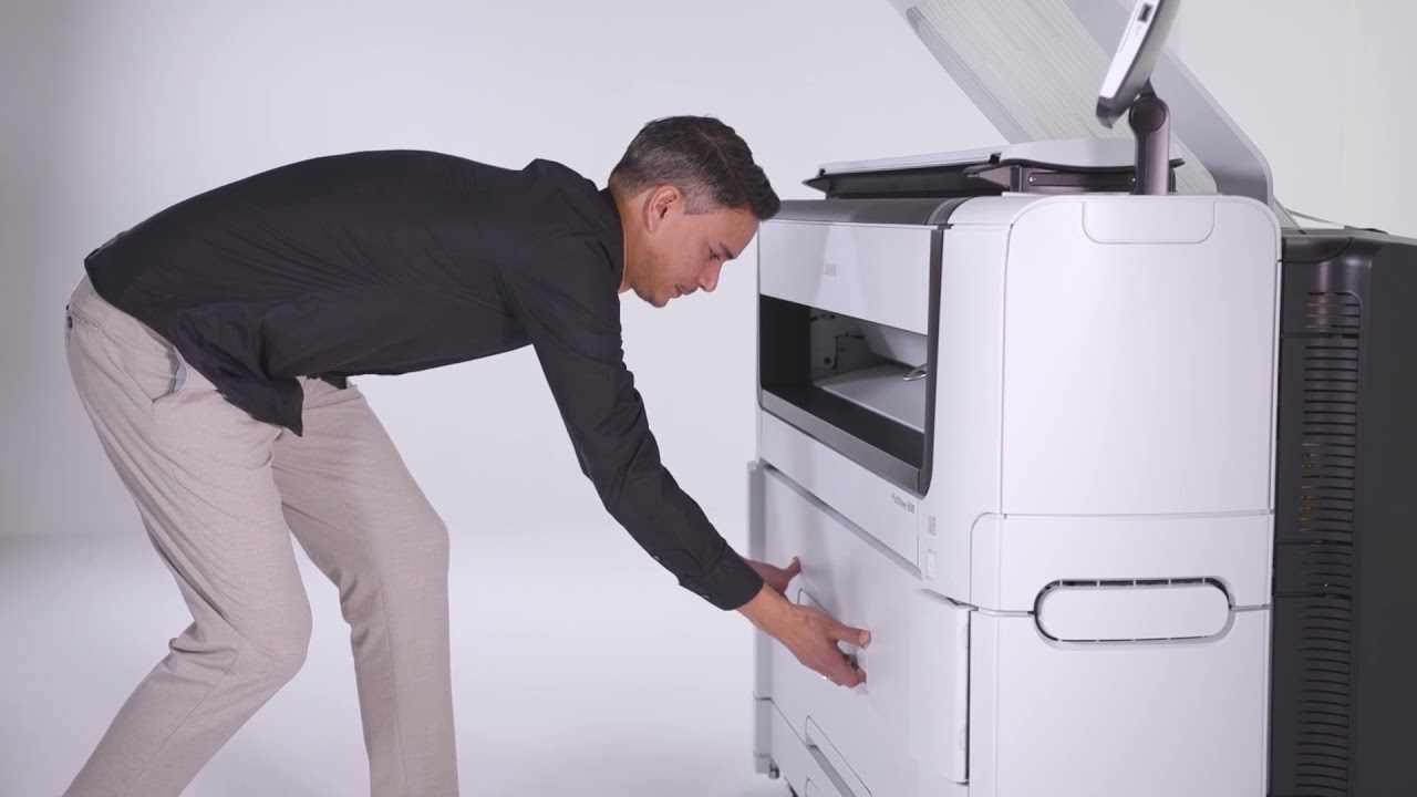 Canon PlotWave 5000-5500 Series Full Demo - YouTube