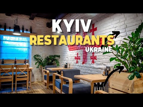 Kiev'de Görmeniz Gereken Mekanlar, Restoranlar, Barlar! Kiev Eğlence Deneyimi! #TravelExperience