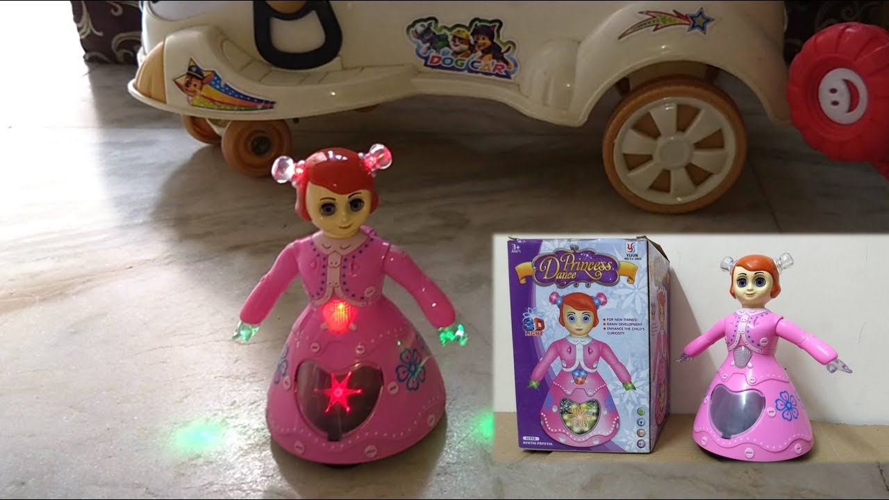 Dancing Princess Doll with Music and Lights for Kids and Children - YouTube