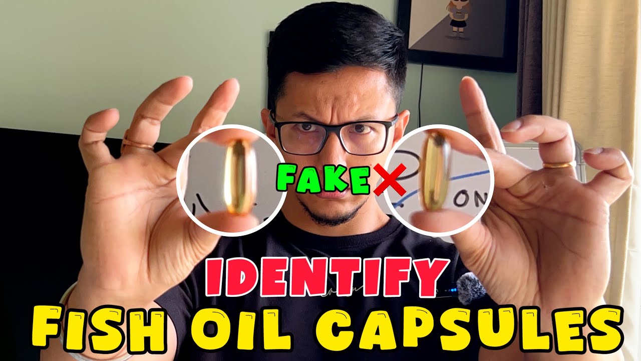 How To Identify Fake OMEGA 3 Fish Oil ? #omega3 #fitness #health - YouTube