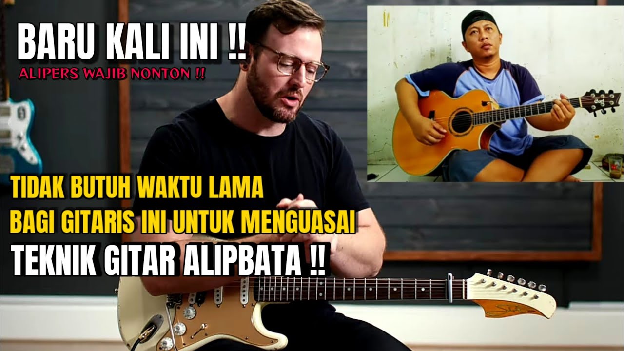 BARU KALI INI‼️TIDAK BUTUH WAKTU LAMA BAGI GITARIS INI MENGUASAI TEKNIK ...