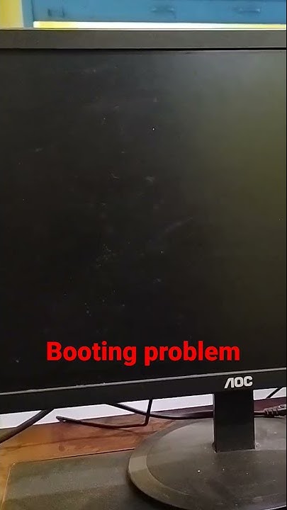 Booting problem Computer (Installation os) - YouTube