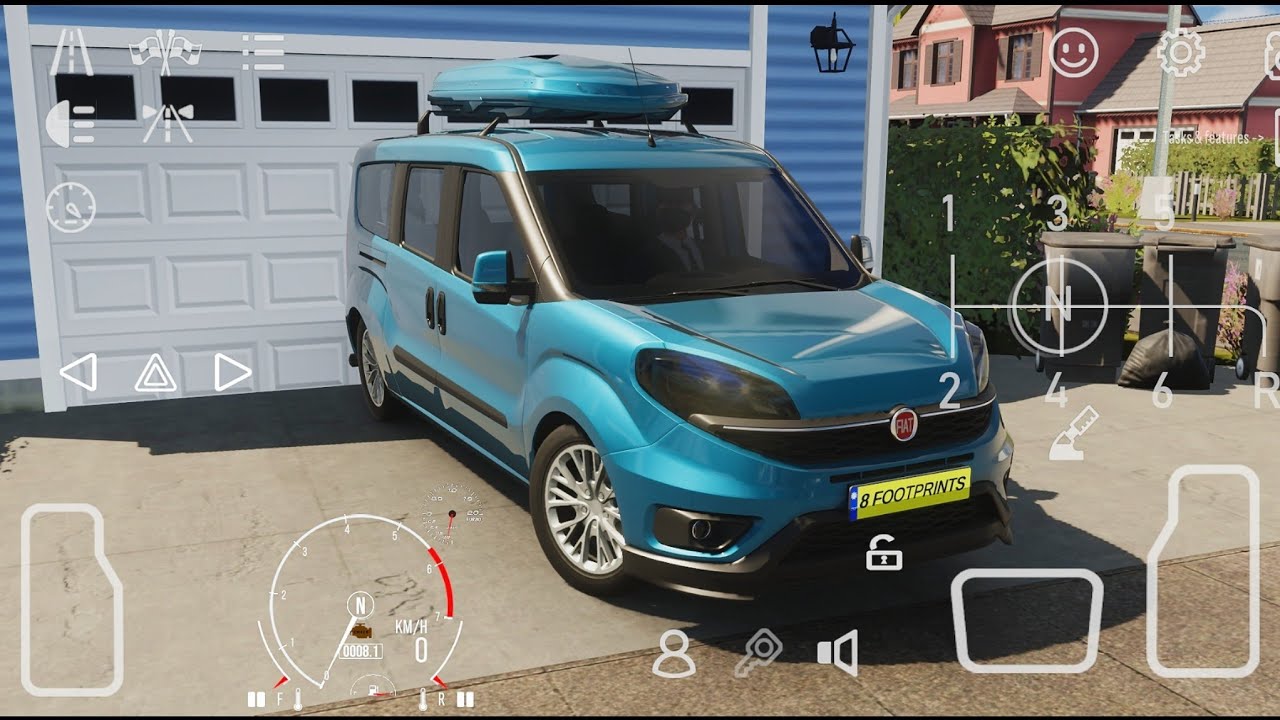 🚗Car Parking multiplayer 2 🛣️ ULTRA GRAPHICS🚦Fiat Doblò Manual Gearbox ...