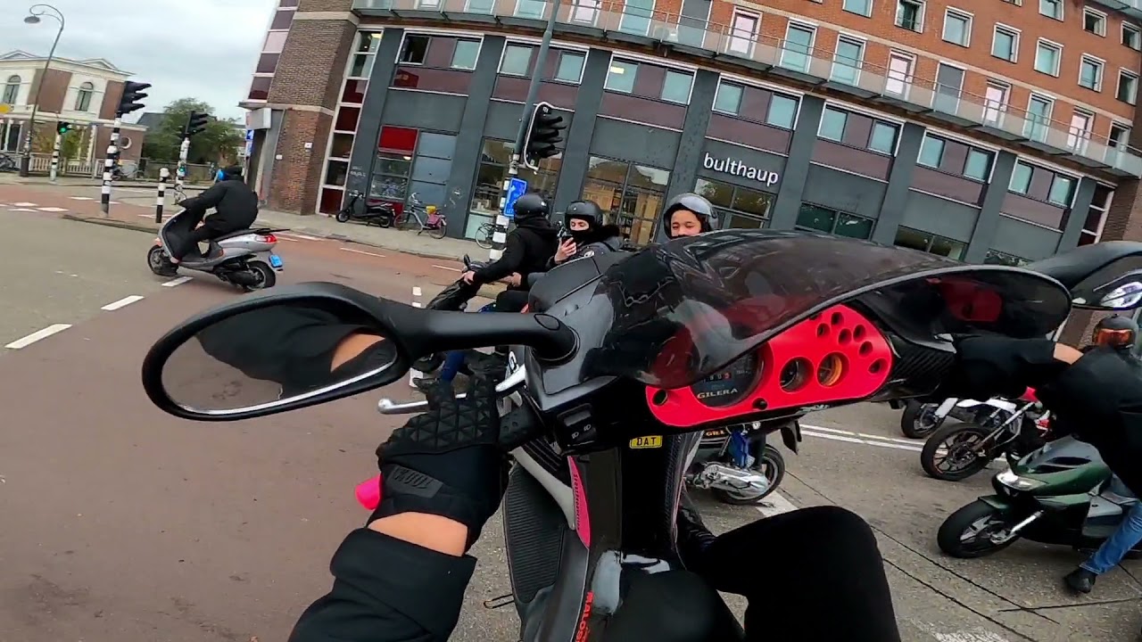 Gilera Runner 180cc Bikelife.Zandvoort RideOut - YouTube