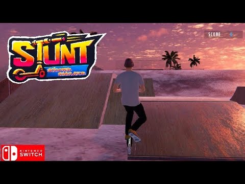 Stunt Scooter Simulator Nintendo switch gameplay - YouTube