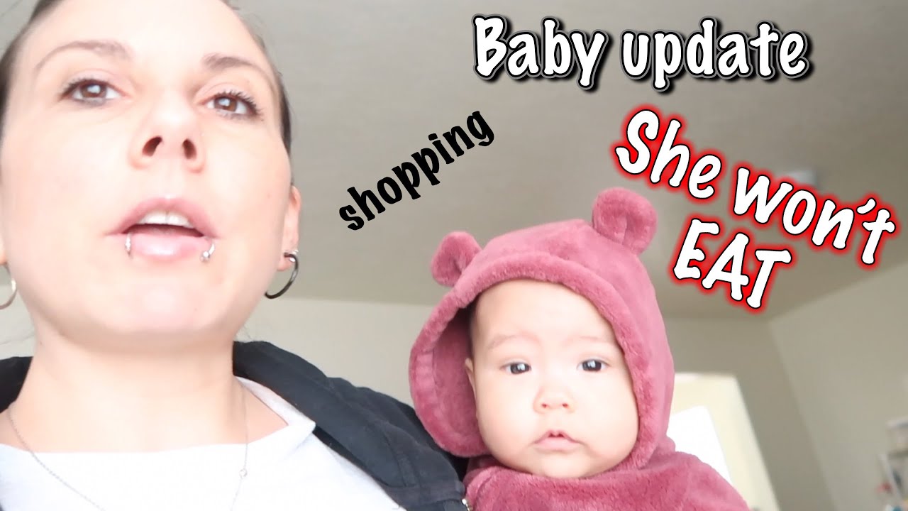 SHE'S STILL HAVING A HARD TIME EATING - YouTube