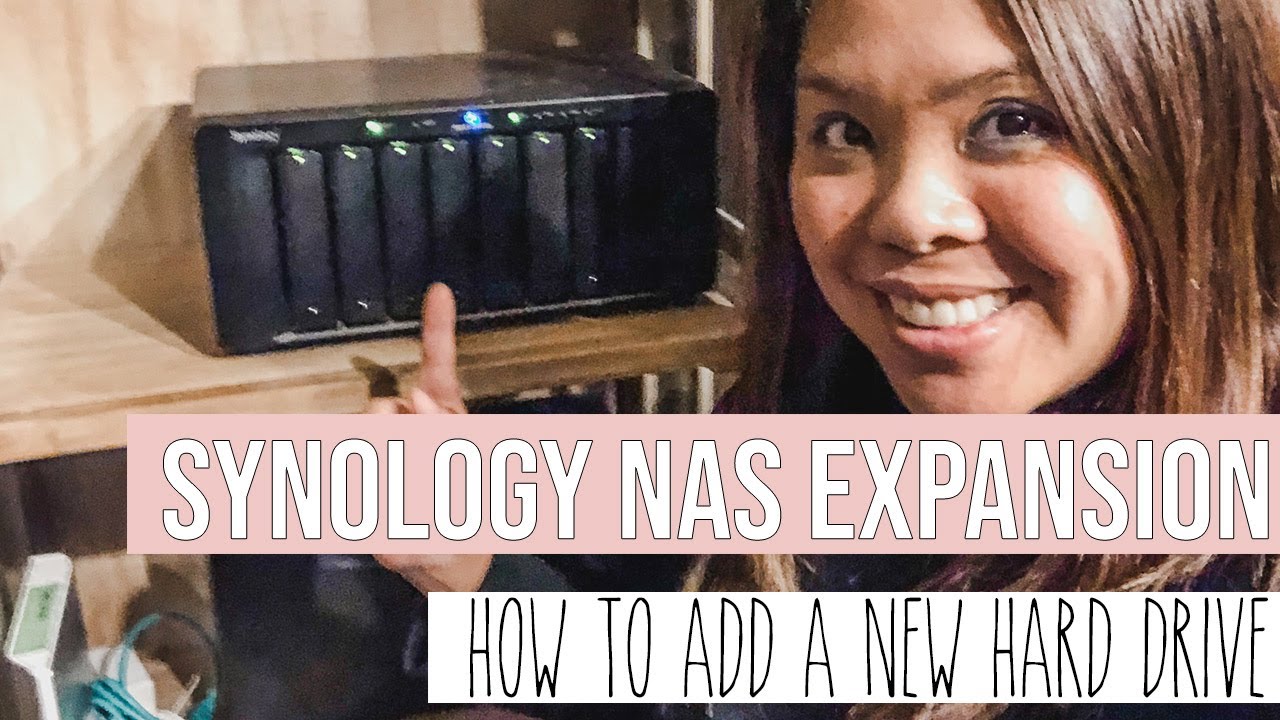 Add or EXPAND Hard Drive on Synology NAS (Network Attached Storage ...