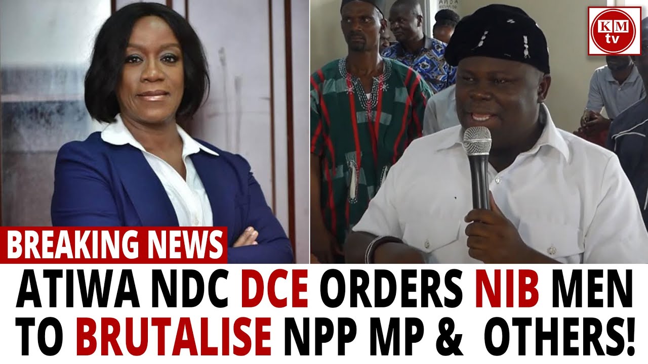 NPP MP & Others Beaten Up By Atiwa NDC DCE! - YouTube