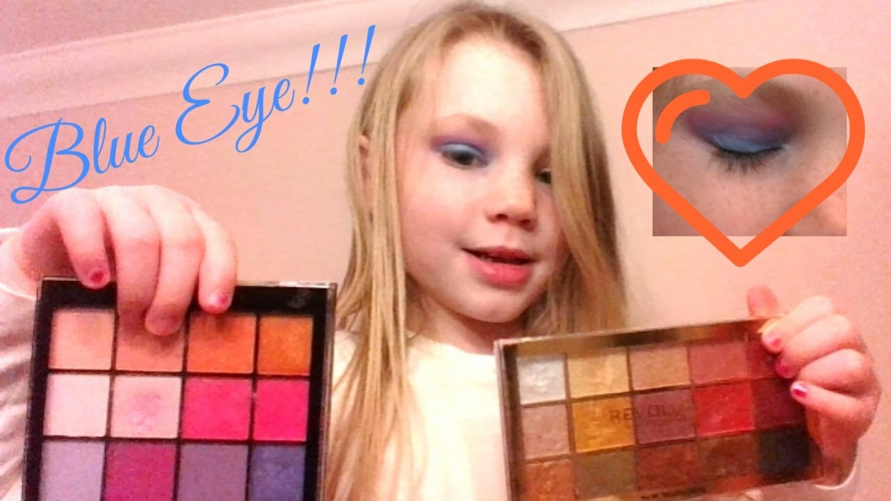 Blue Eye Shadow Tutorial💙💙💙 - YouTube
