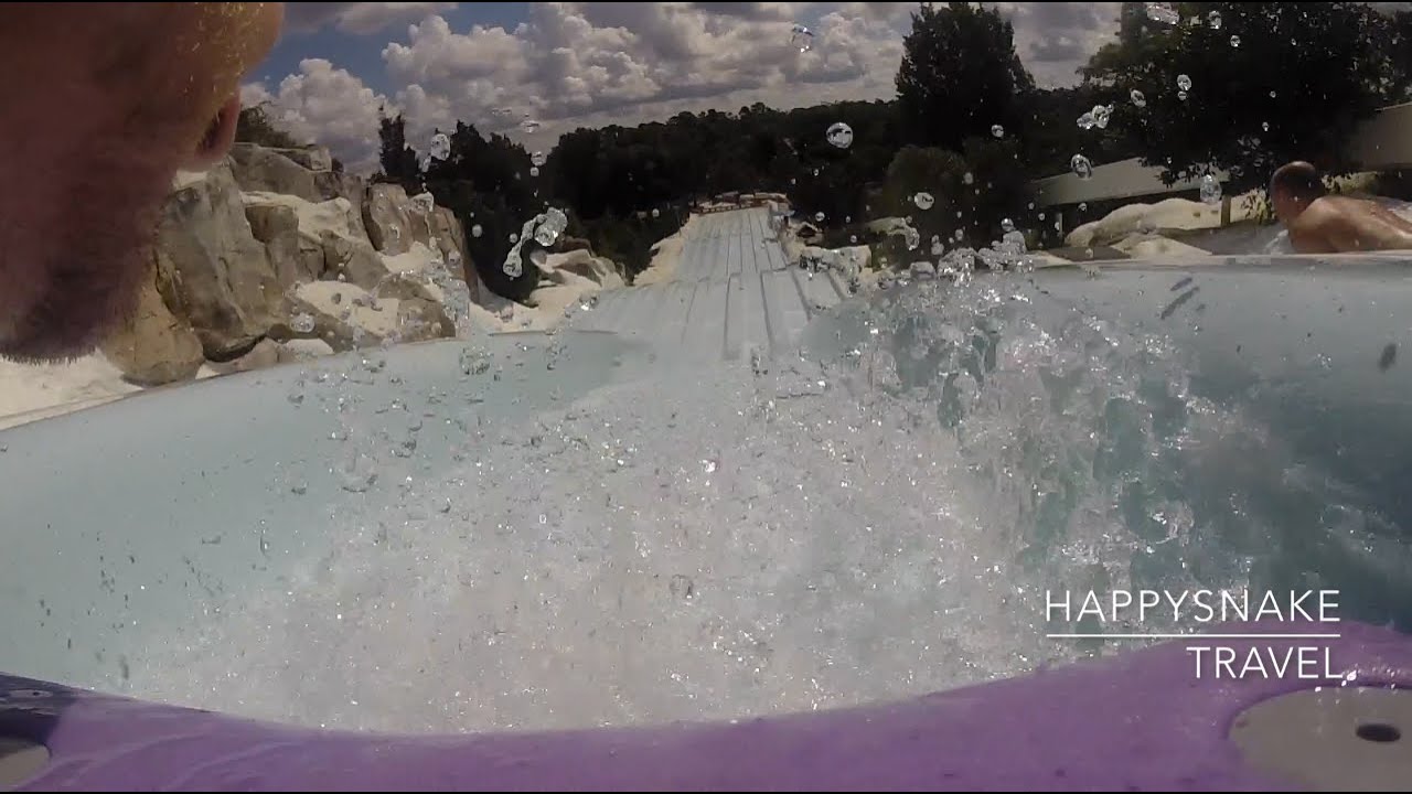 Toboggan Racers Water Slide GoPro at Blizzard Beach Disney World ...