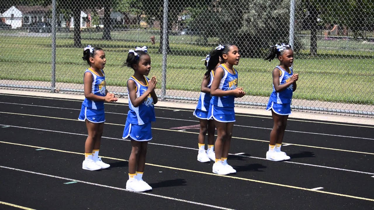 West 7 Rams vs Westside Steelers F-Team Cheer Greet ☆ - YouTube