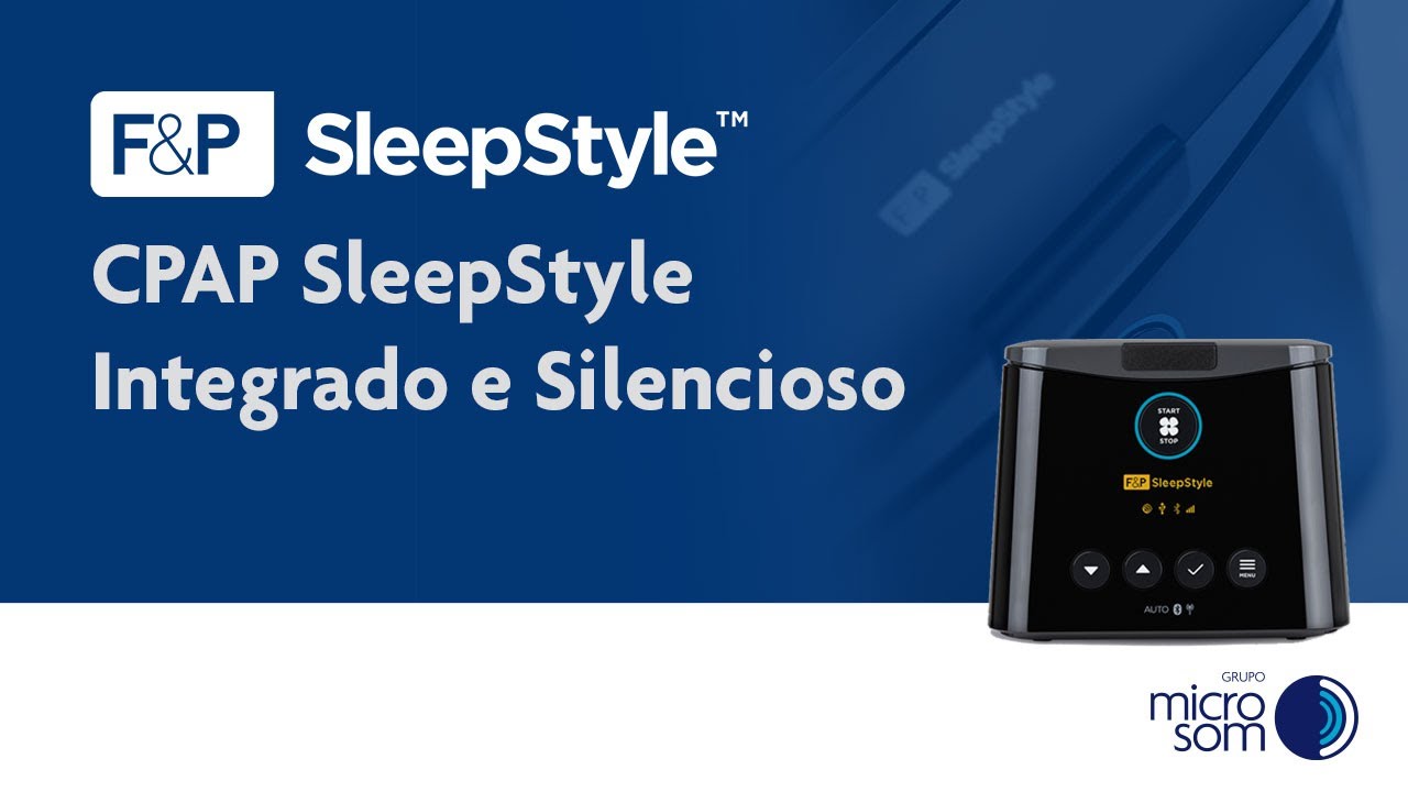 Novo CPAP Sleep Style - Integrado e Silencioso - YouTube