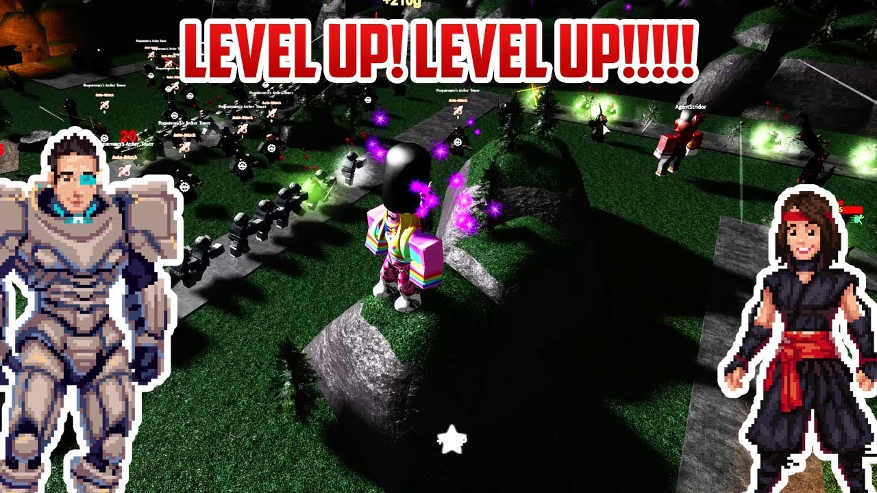 Roblox: Tower Defenders! WE MUST LEVEL UP - YouTube