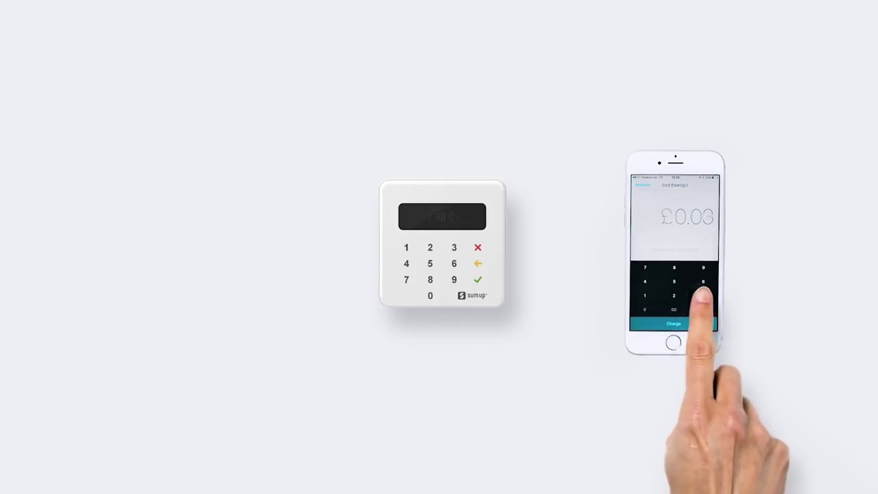 SumUp Air Card Reader - YouTube