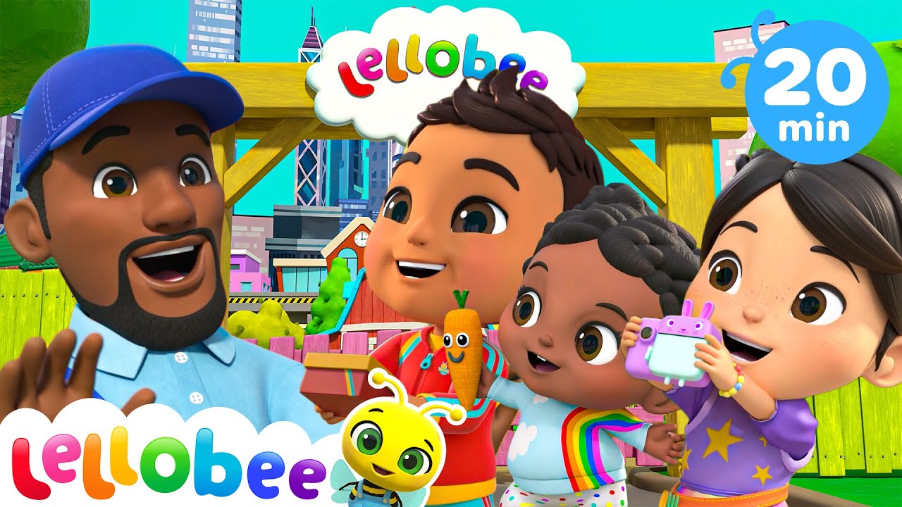 Ella Ella Yes Mailman | Lellobee by CoComelon | Sing Along | Nursery ...