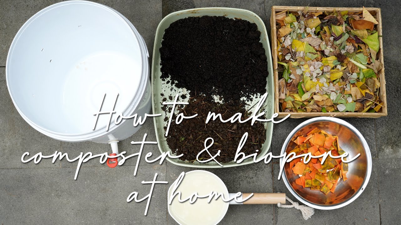 #10: How to make composter & biopore at home | zero waste lifestyle ...