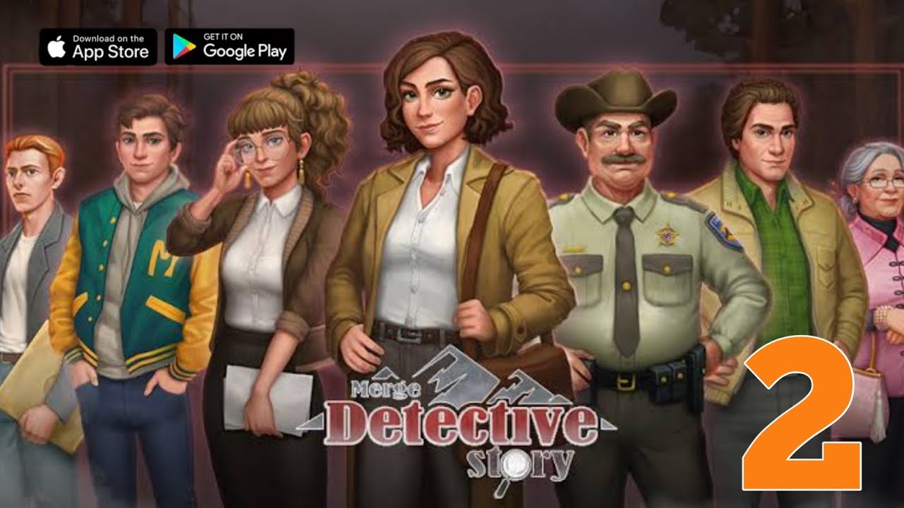 Merge Detective Mystery Story Gameplay All Levels Walkthrough Android iOS MYN Part 2 - YouTube