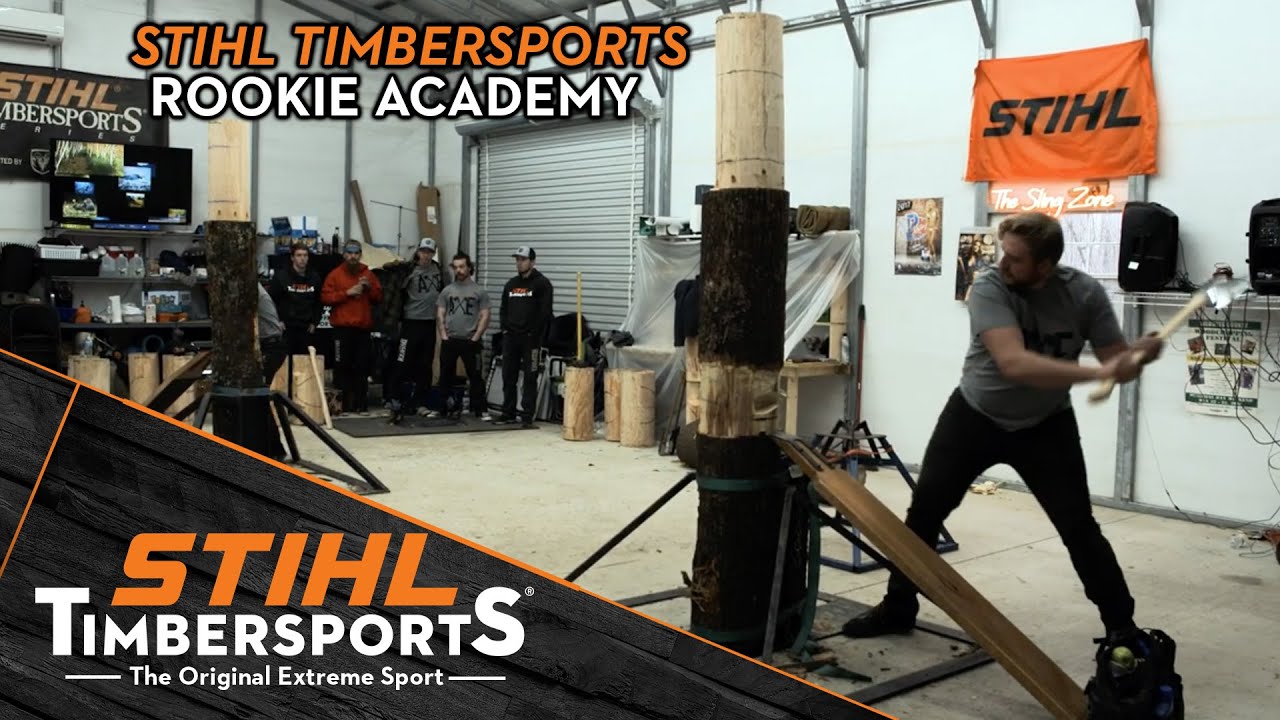 STIHL TIMBERSPORTS® Rookie Academy - YouTube