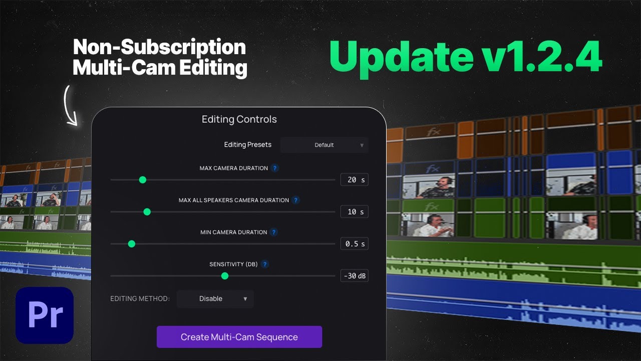 Wraith Multi-Cam Editor v1.2.4 Update | Podcast Multicam for Premiere ...