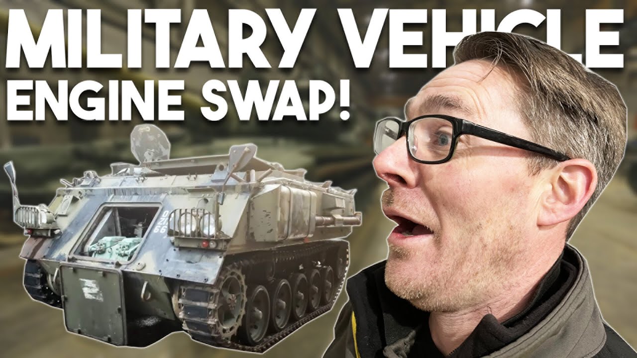 Fitting A Rolls-Royce Engine Into A Military Vehicle! - FV432 Armoured ...