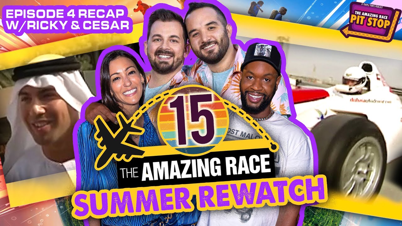 The Amazing Race 15 Rewatch Ep. 4 | Desert Drama & Dubai Heights with ...