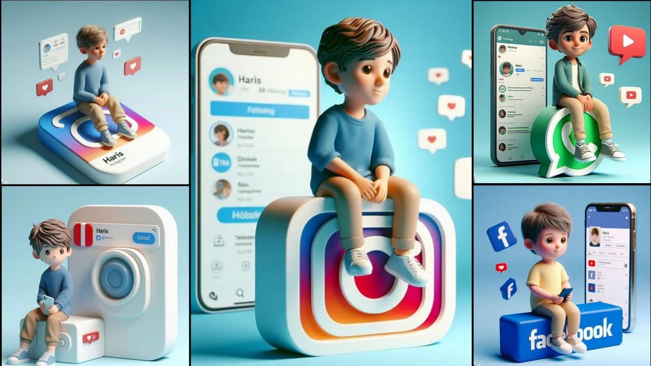 3D Characters For Social Media 🔥Ai Photo Editing | Instagram New Trend ...