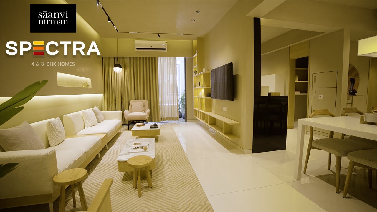 3BHK Sample House Walkthrough | Spectra by Saanvi Nirman | Seven Dot Productions - YouTube