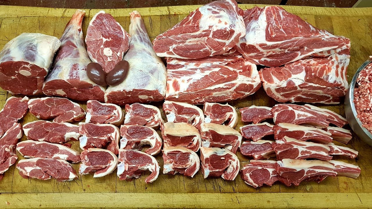 How To Butcher A Ram/Tup & Cook Ram Cutlets #SRP - YouTube