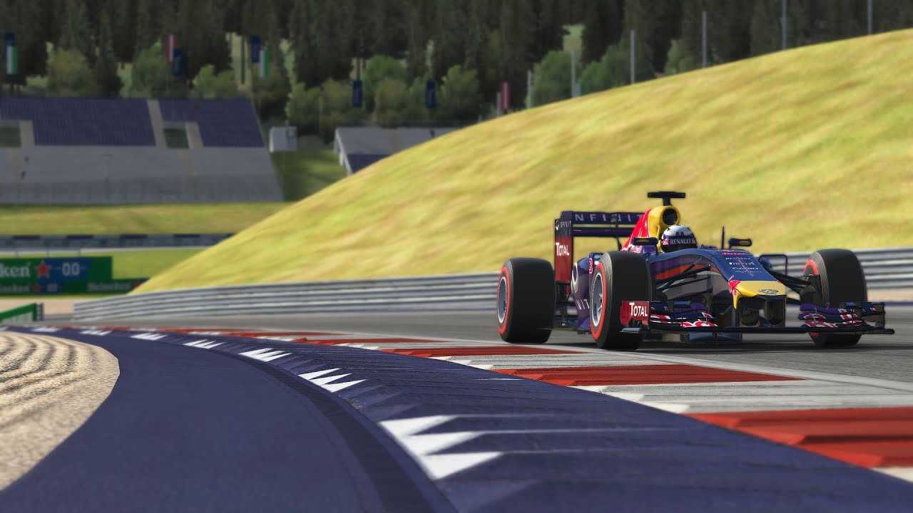 FISHEYE | Redbull RB10 Redbull Ring Hotlap - YouTube