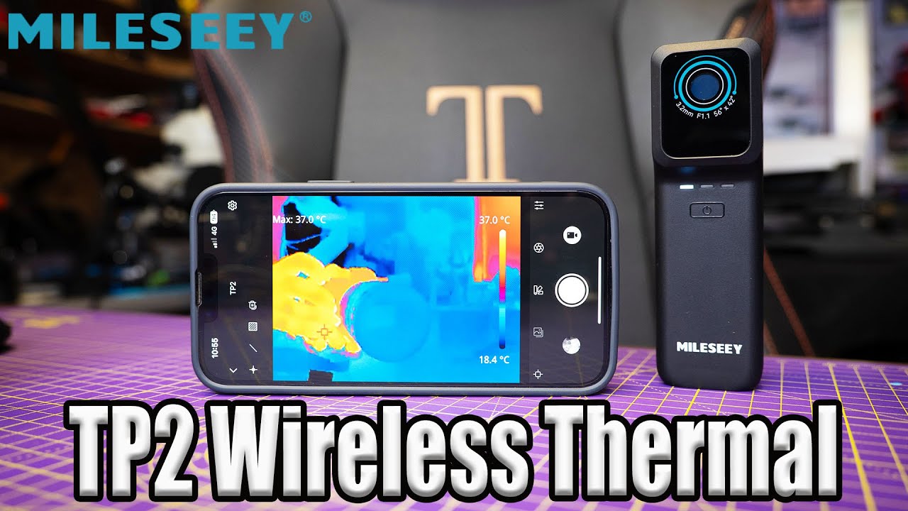 Mileseey TP2 Wireless Thermal Camera for iPhone and Android Review ...