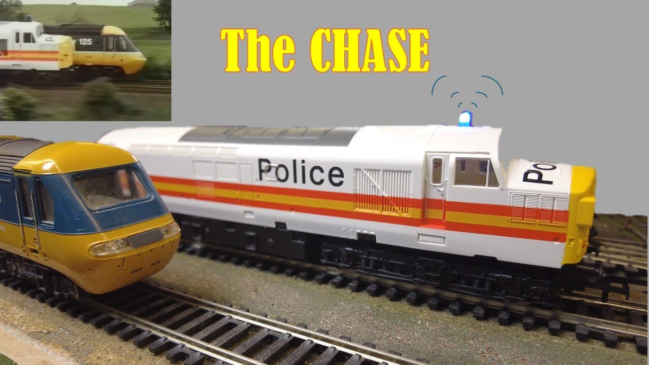 Hornby Police Class 37 - The Chase! - YouTube