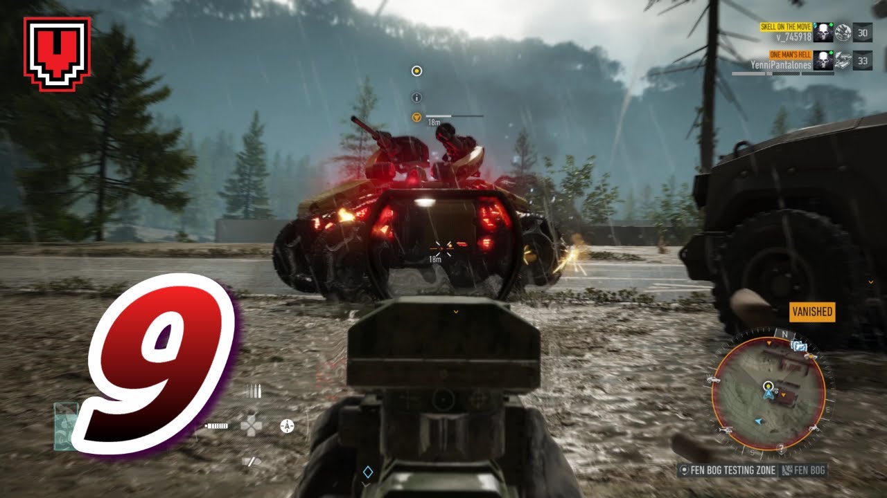 Fen Bog Testing Zone (Skell on the Move) // GHOST RECON BREAKPOINT ...