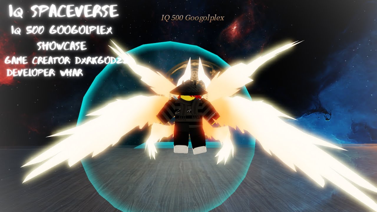 Roblox IQ Spaceverse | IQ 500 Googolplex | Le boo boo? - YouTube