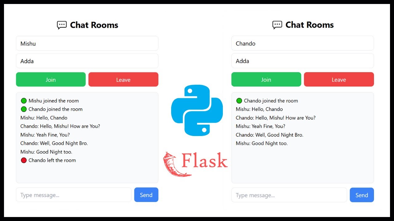 Build Chat Application Using Python & Flask | KNOWLEDGE DOCTOR - YouTube