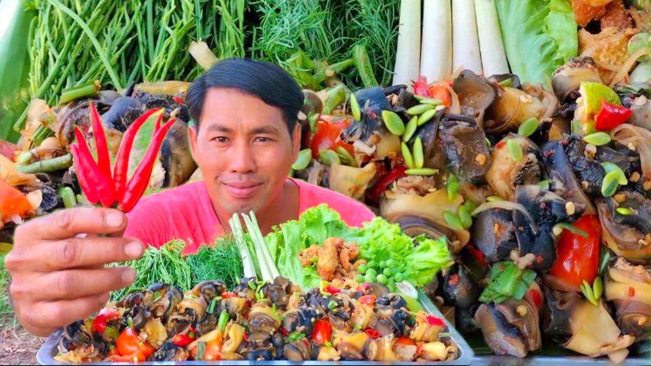 Wow Yummy Nails Salad with chili sauce recipe -EatNails Salad Delicious ...