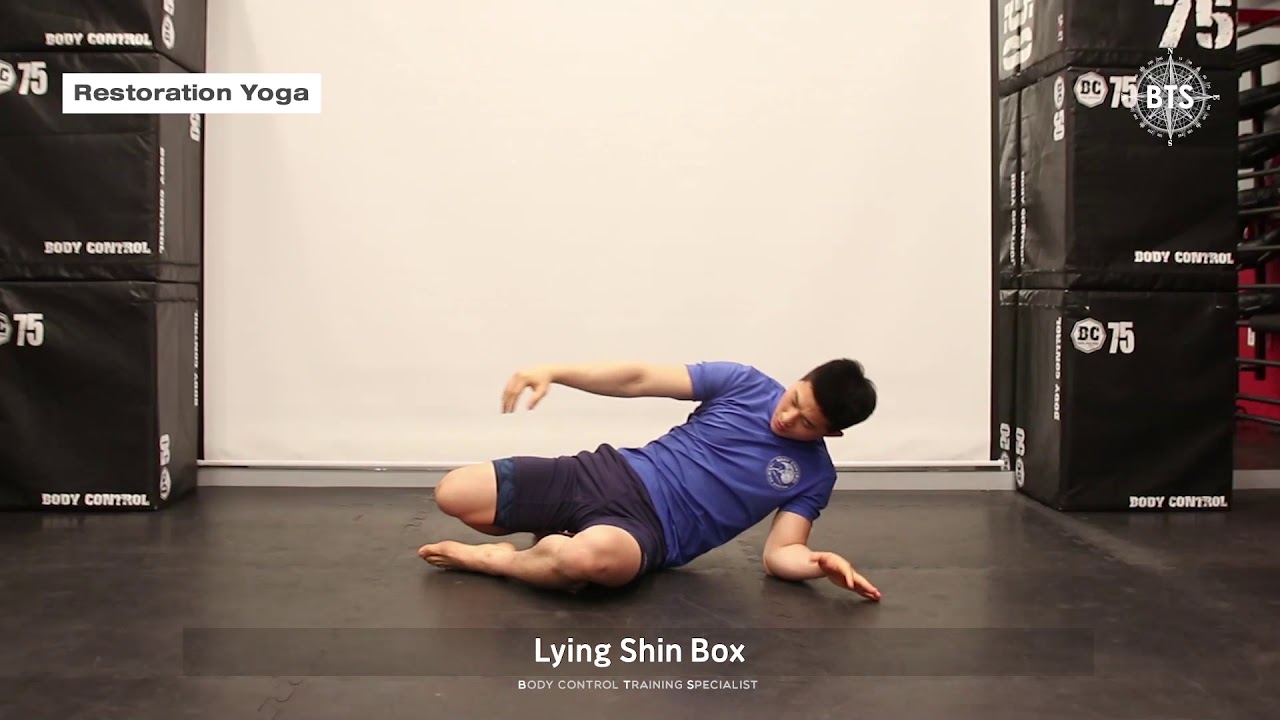 [Restoration Yoga] 회복 요가 Lying Shin Box - YouTube