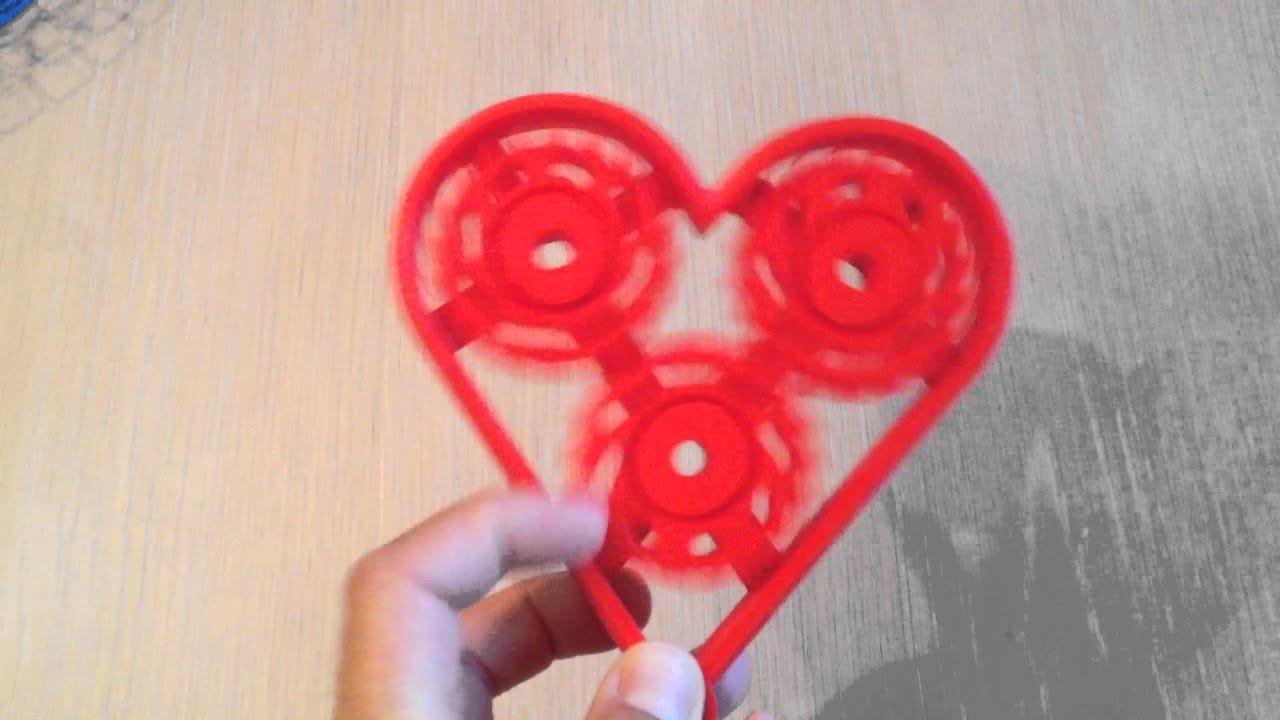 3D heart printed in one-shot - YouTube