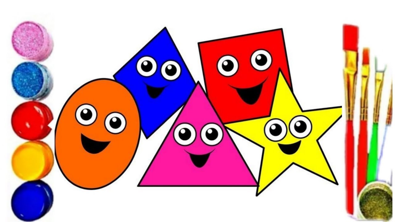 bolalar uchun shakllar chizish,बच्चों के लिए आकृतियाँ बनाना - YouTube