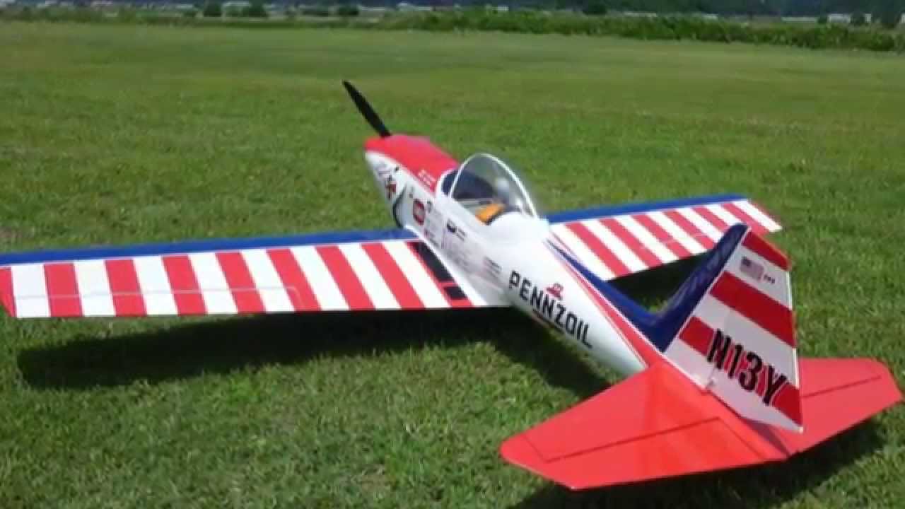 CHIPMUNK with 40ccm V-Twin Gas engine - YouTube