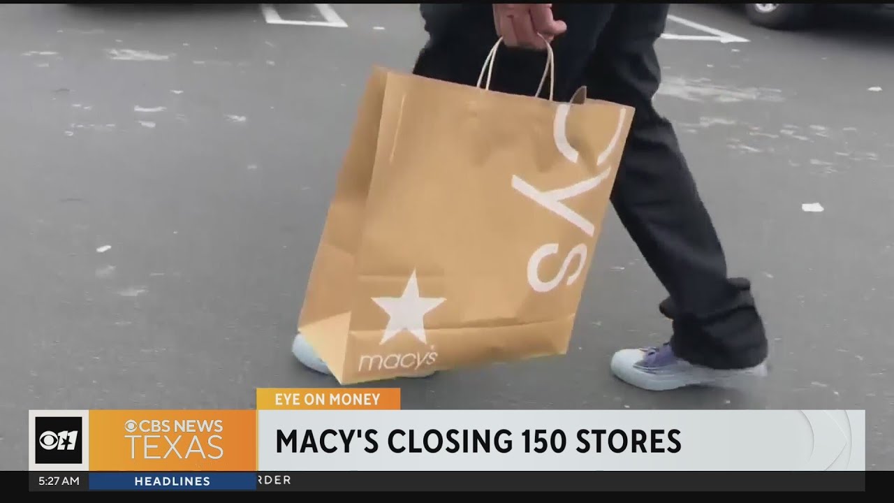 Macy's closing 150 stores - YouTube