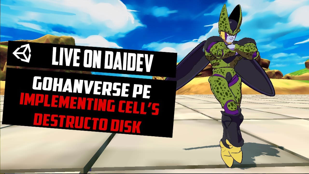 Destructo Disk Dragonball Gohanverse Pe Devlog Stream Youtube