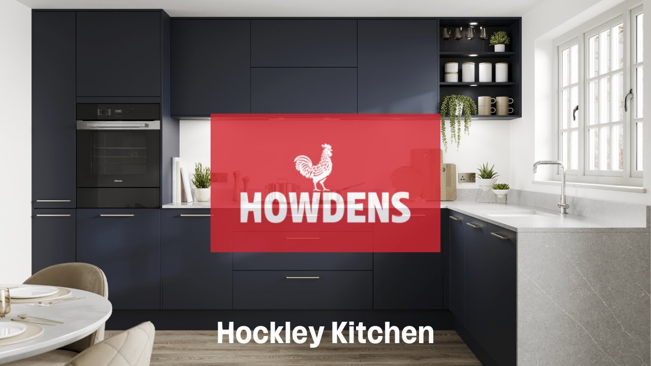 Howdens Hockley Modern Kitchen Range - YouTube