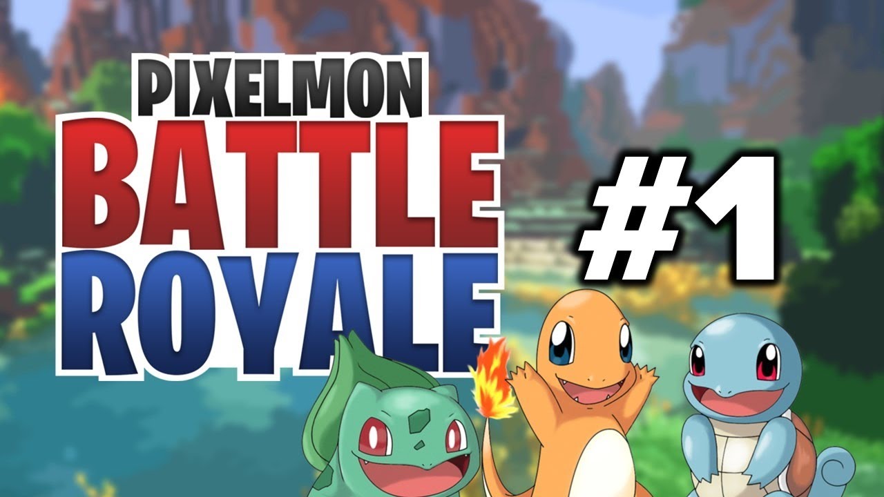 BRAND NEW MULTIPLAYER EXPERIENCE! Pixelmon Battle Royale Livestream #1 ...